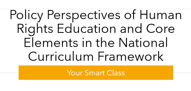 Policy Perspectives of Human Rights Education and Core Elements in ...